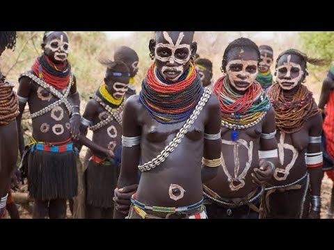 Nyangatom tribe traditional dance amazing #viral #esattvethiopia # ...