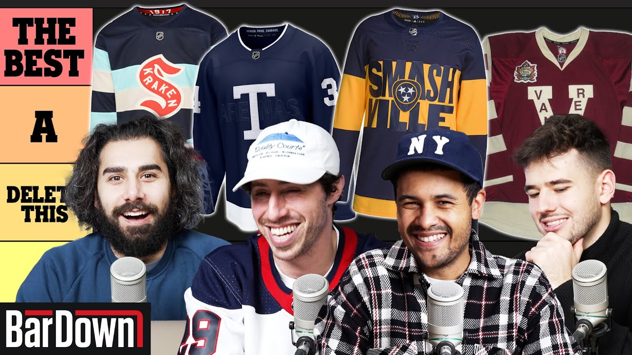 RANKING NHL OUTDOOR GAME JERSEYS | TIER LIST - YouTube