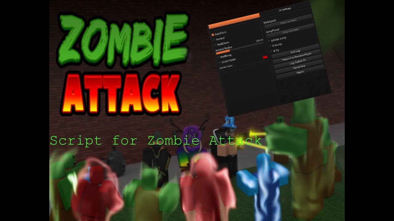 Zombie Attack new script 2023!!! (Script in the description) - YouTube