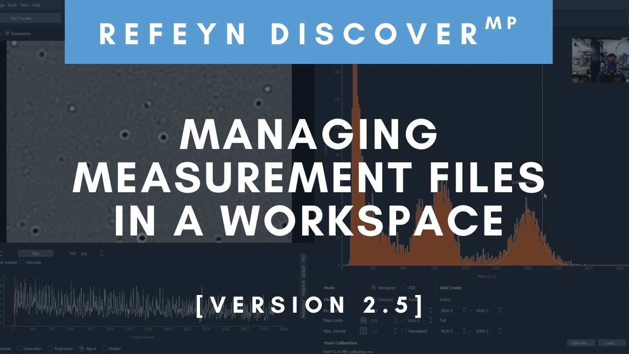 Refeyn DiscoverMP (Version 2.5) | Managing Measurement Files in a ...