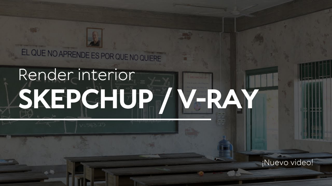 📌 EN VIVO 🔴 RENDER INTERIOR CGTIPS 11252 SKETCHUP - VRAY - YouTube