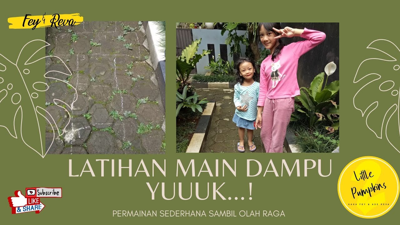 LATIHAN MAIN DAMPU YUK! - kaka Fey dan Ade Reva - YouTube