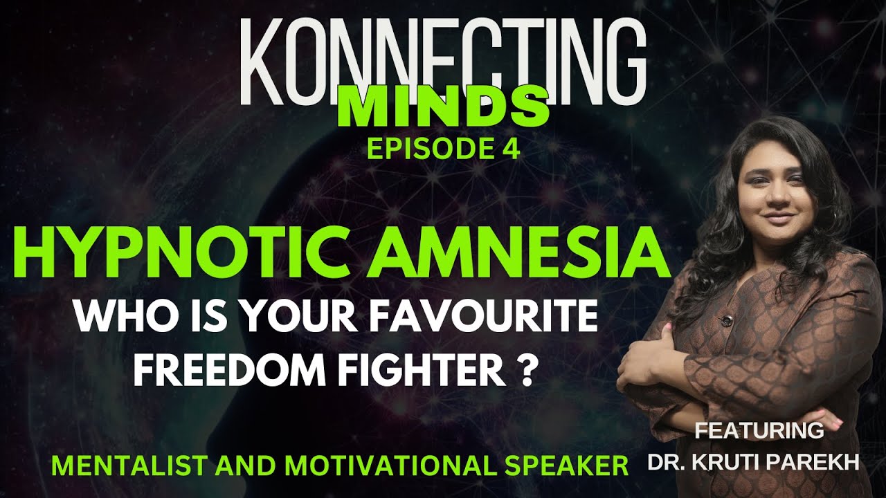 Can Someone Forget their name ? : Hypnotic Amnesia : Dr. Kruti Parekh ...
