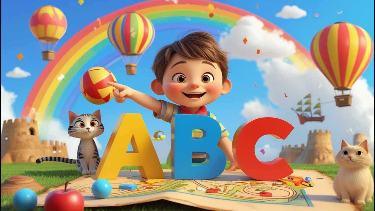 ABC Song | Learn ABC Alphabet for children | Kids nursery rhymes ...