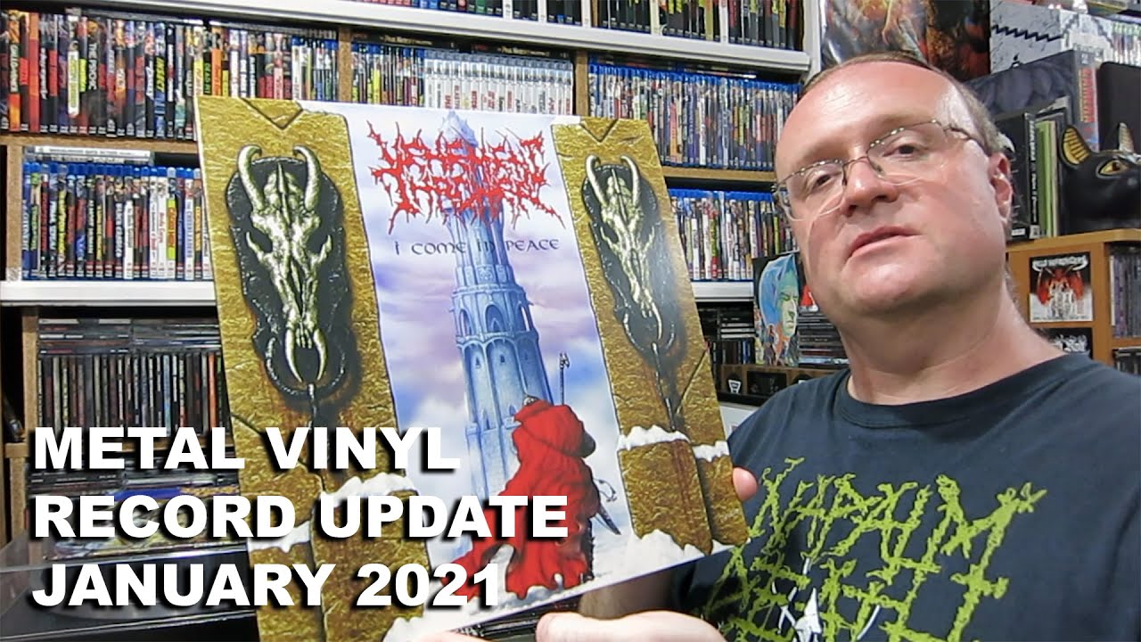 METAL VINYL Record Collection Update - January 2021 - YouTube