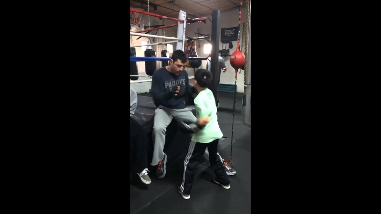 Boxing Training for 11 year old boy - YouTube