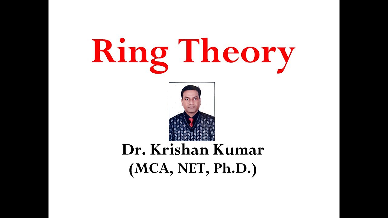 15. Ring theory | Discrete Mathematics - YouTube