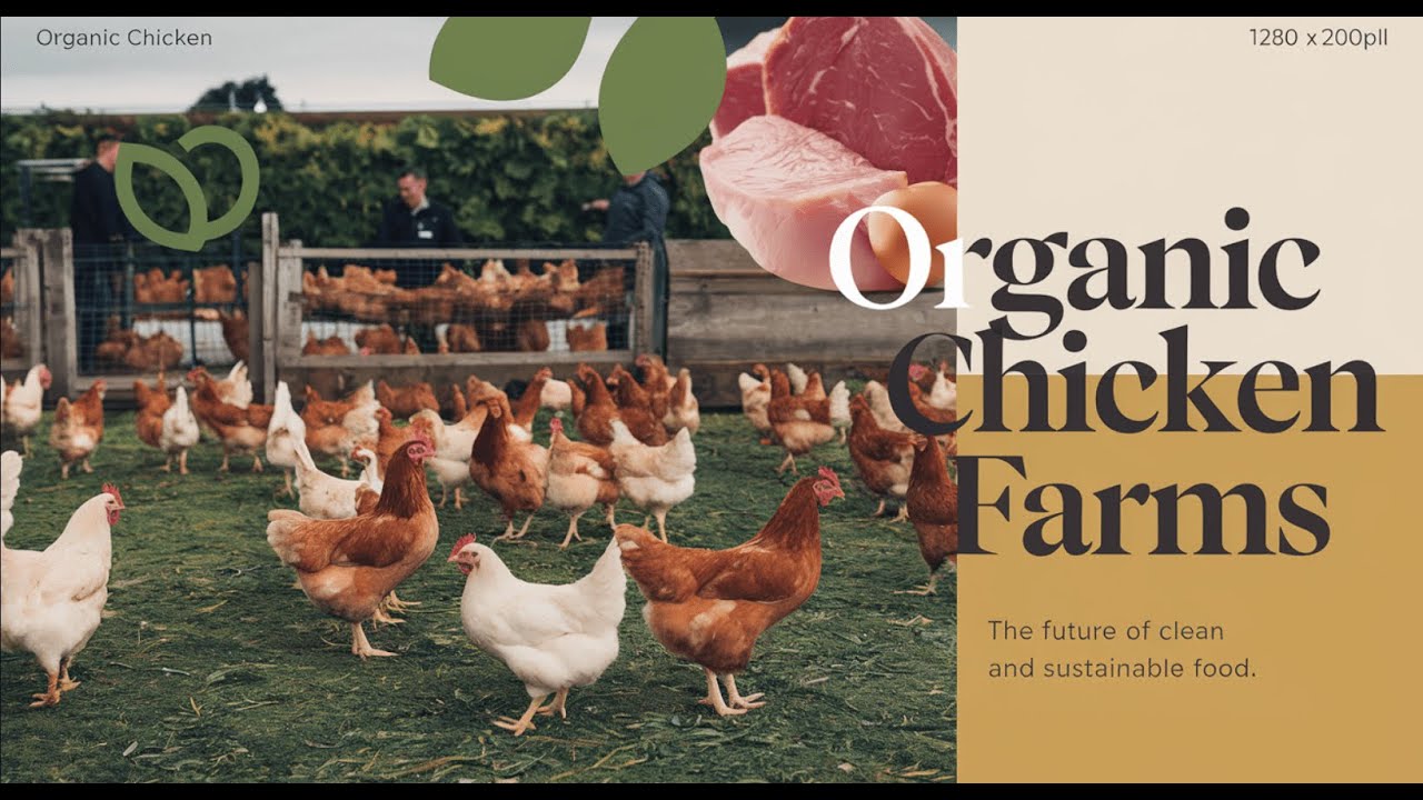 Organic Chicken Farms: The Future of Clean and Sustainable Food - YouTube