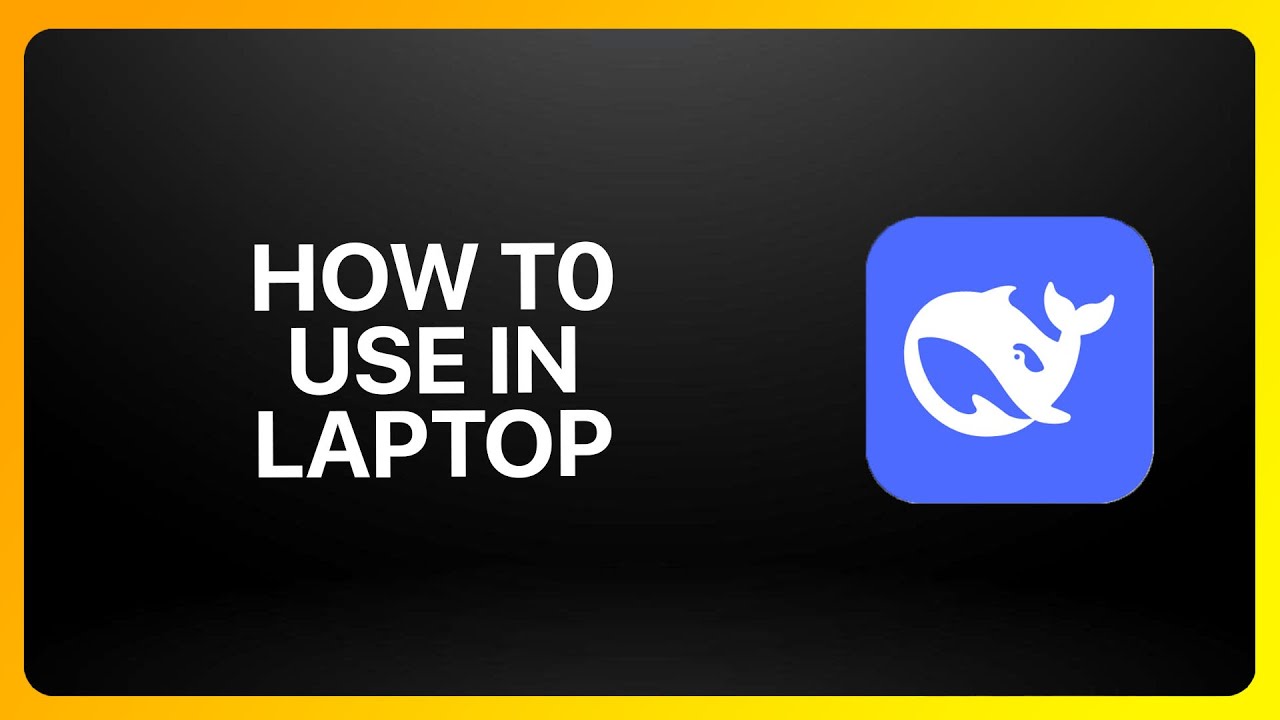 How To Use DeepSeek In Laptop Tutorial - YouTube