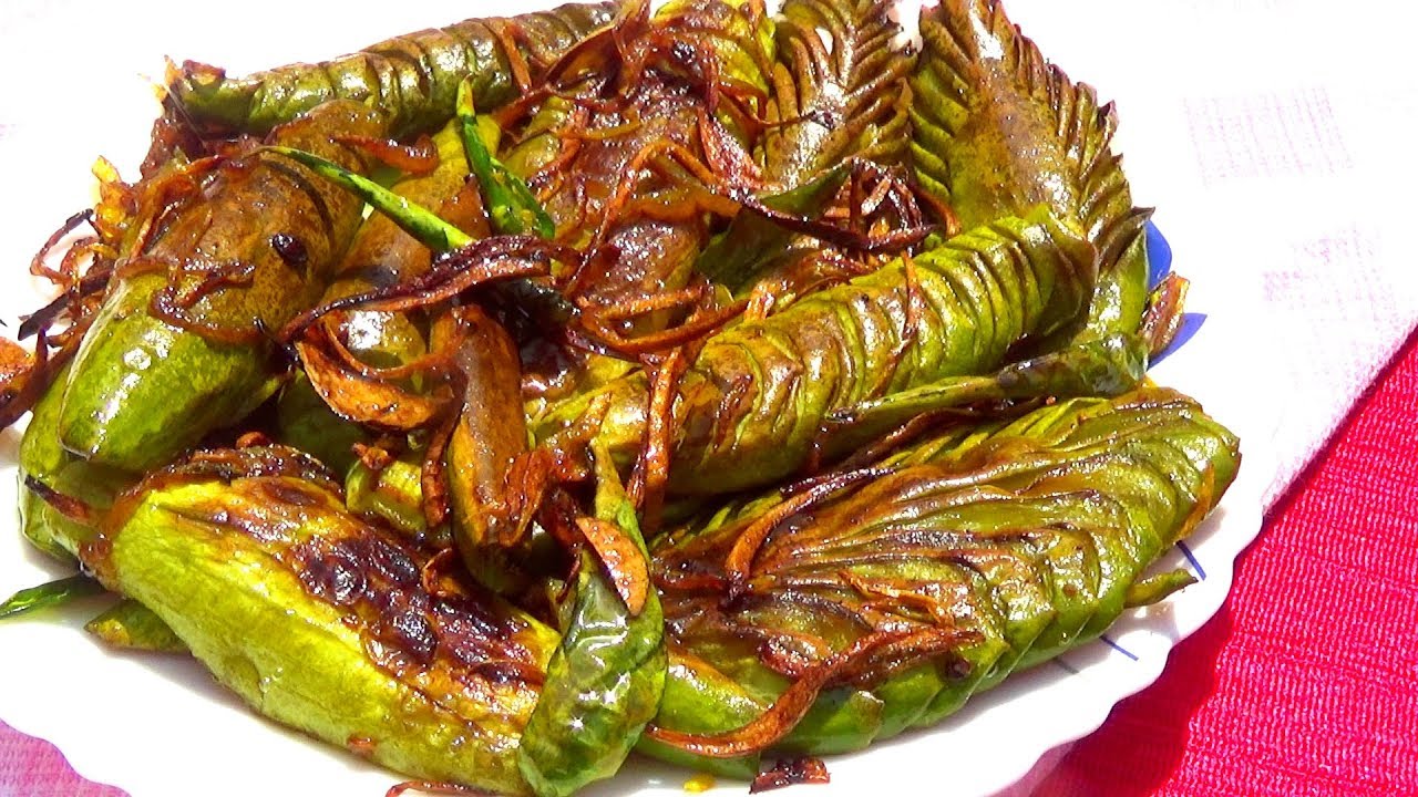 7 ধরণের পটল ভাজি/ভাজা রেসিপি -Interesting Methods Pointed Gourd Fry ...