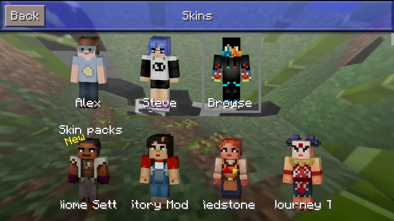 Cara mengubah skin di craftman caranya mudah - YouTube