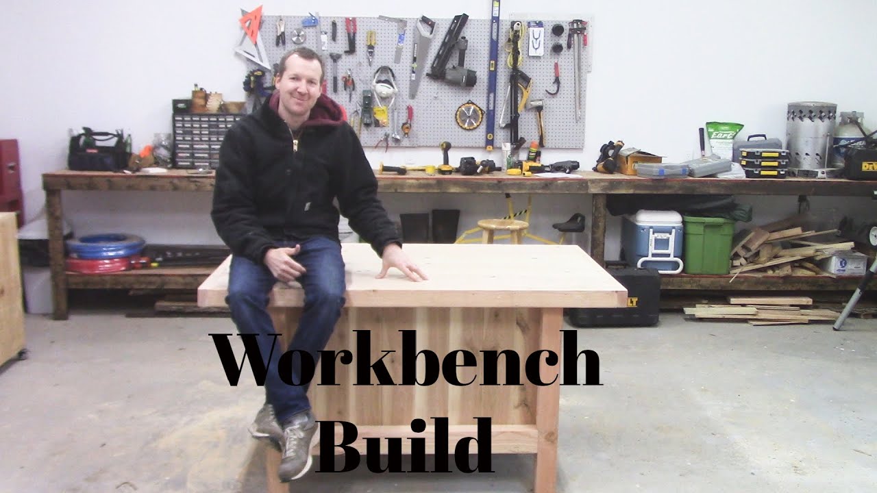 How to Build an Easy, Custom Workbench - YouTube