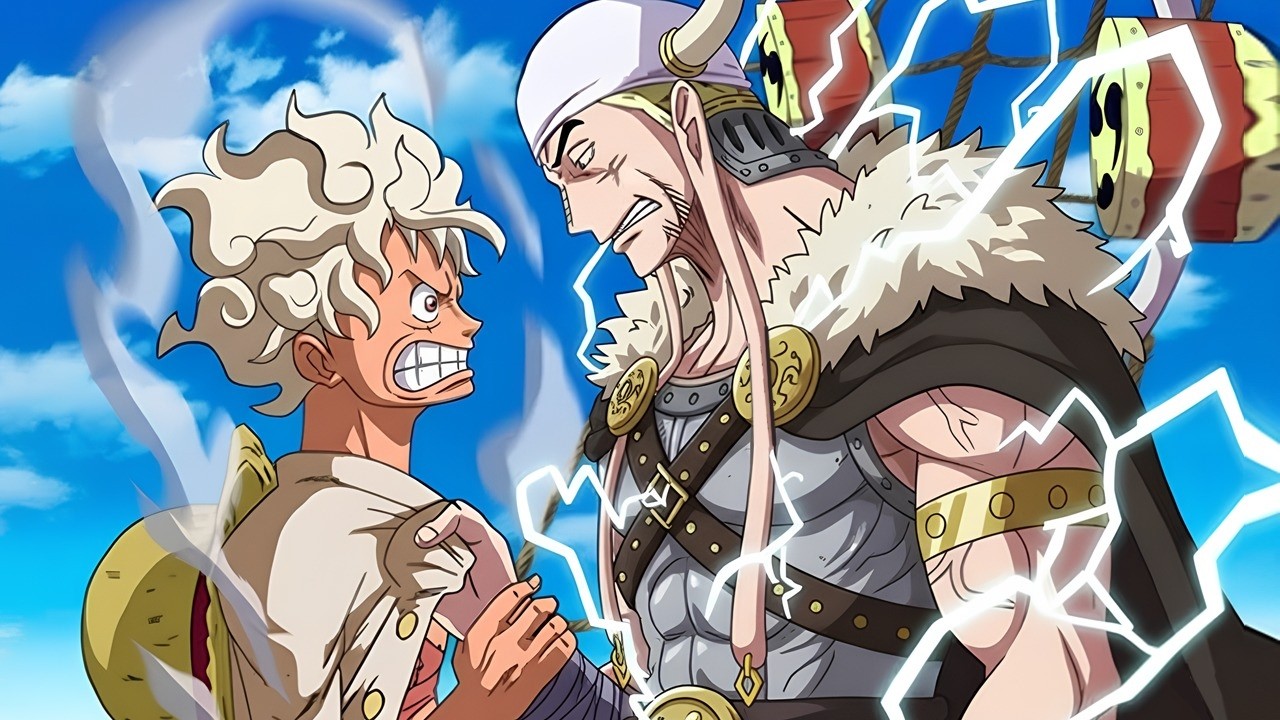 Enel se convierte en el Dios Thor y regresa a Elbaf en One Piece - YouTube