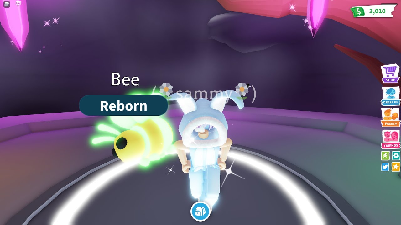 Making Neon Bee in Adopt me! || Sammy Plays - YouTube