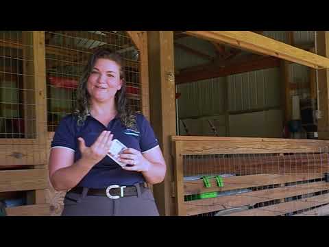 How to do a FAMACHA Score test on your goats and sheep - YouTube