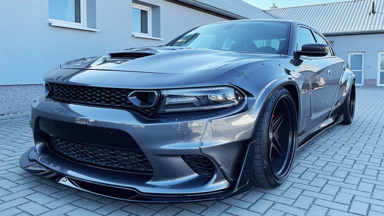 Dodge Charger Hellcat Srt8 Widebody - Brutal Sedan. - YouTube