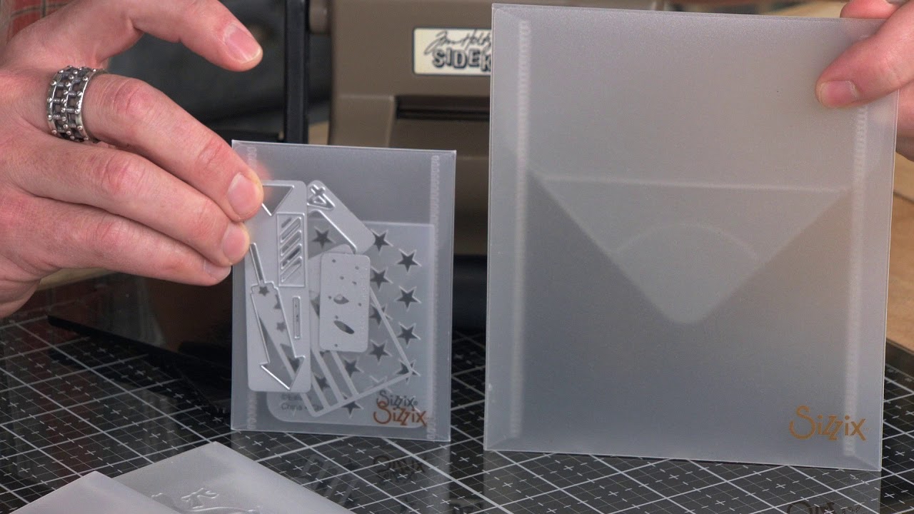Sidekick® Side-Order® Storage Envelopes - Sizzix - YouTube
