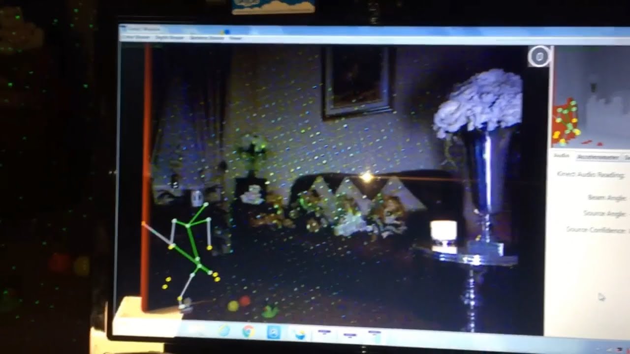 SLS Camera stick figure appears, crazy green flashes of light # ...