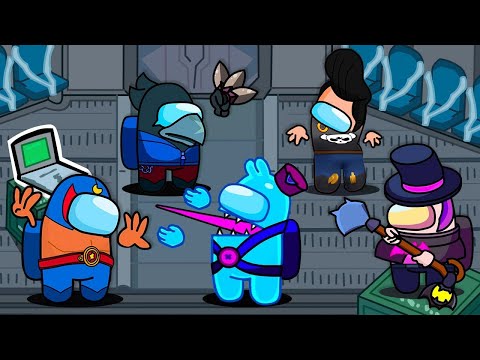 el Primo, SQUEAK, Crow, Mortis, Bull (compilation #1) ◉ funny animation Brawl Stars in Among us