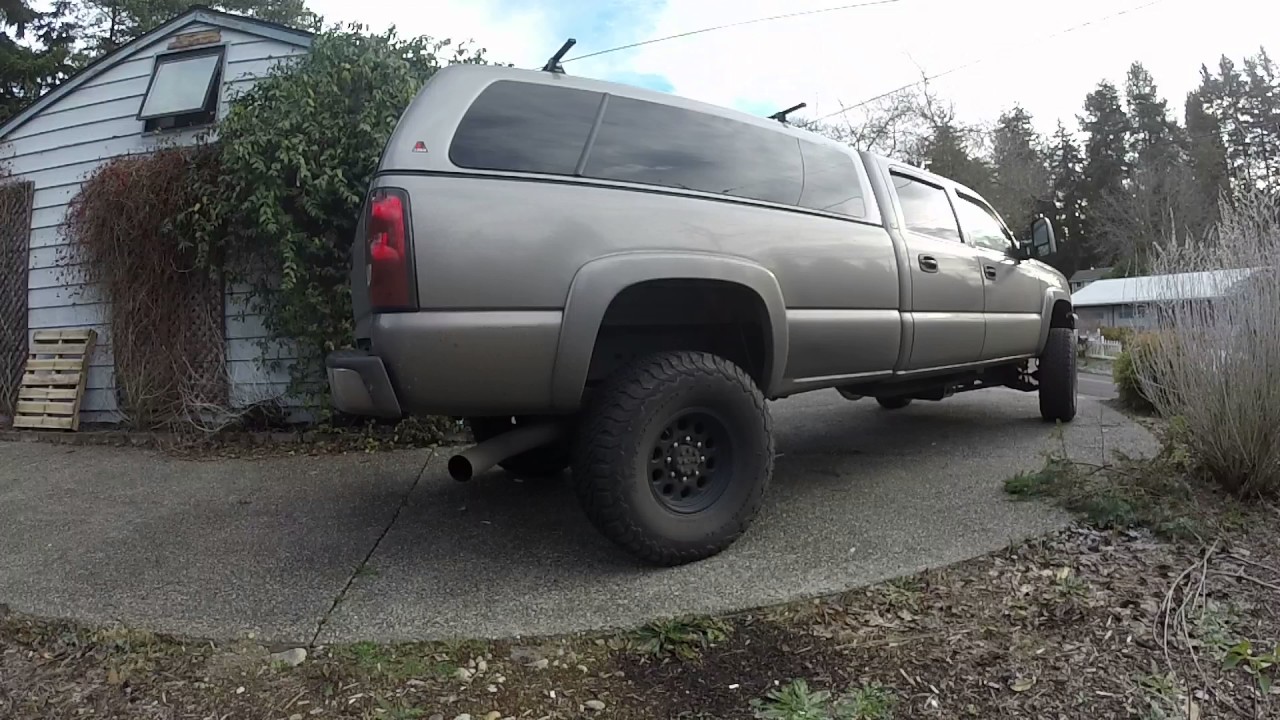 Cold Start High Idle 06 Chevrolet LBZ Duramax 6.6L Turbo Diesel - YouTube