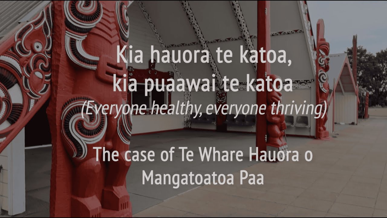 The case of Te Whare Hauora o Mangatoatoa Paa - YouTube