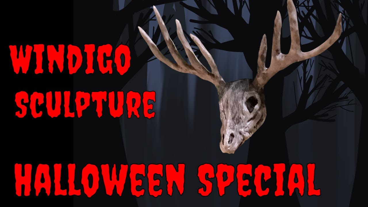 Clay Windigo | Sculpting | Tutorial *Halloween Special* - YouTube