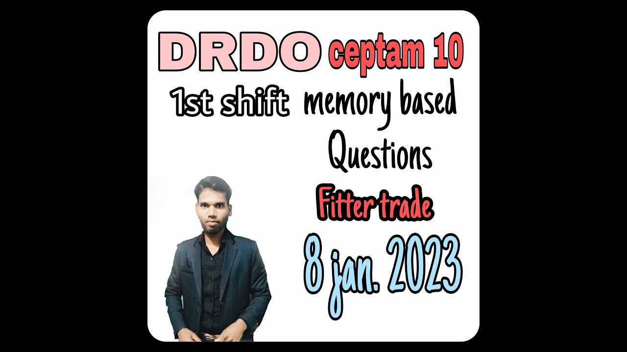 DRDO PAPER DRDO Ceptam 10 Paper Analysis | DRDO GK & TECHNICAL QUE ...