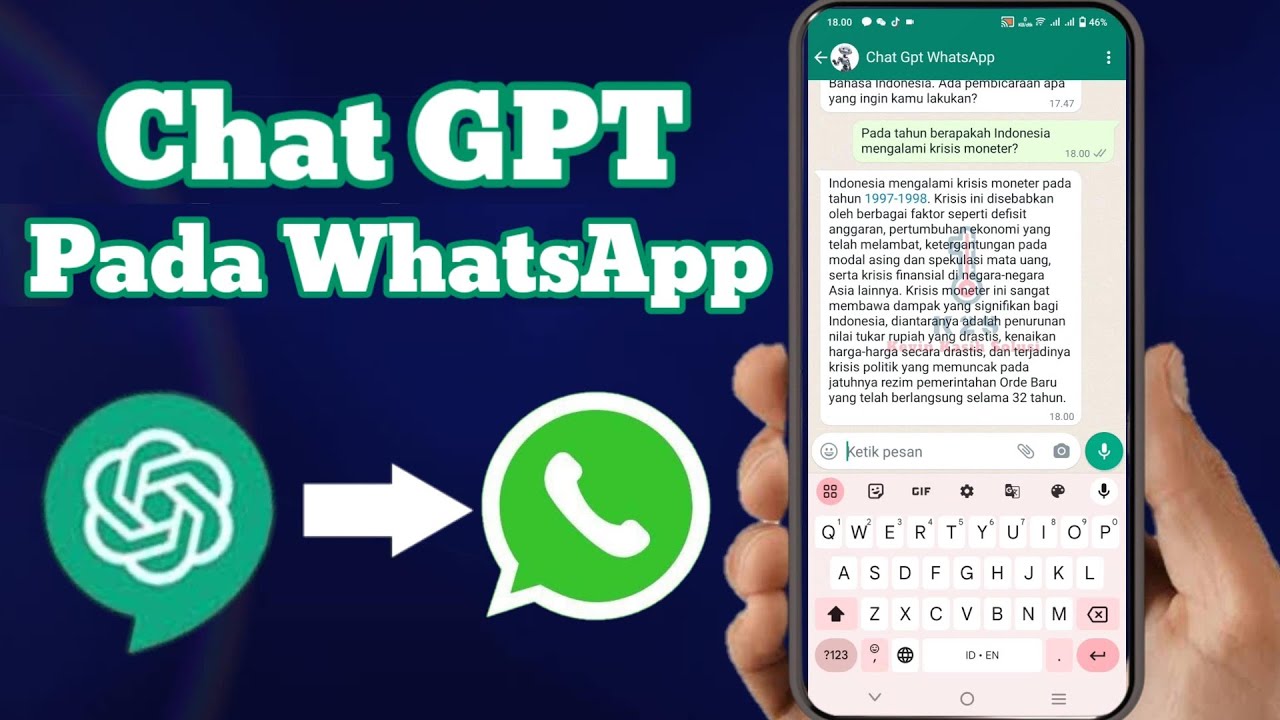 cara menggunakan chat gpt di whatsapp - YouTube