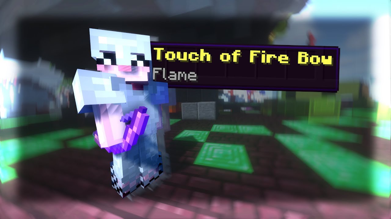 Flame Bow Is Insane In Skywars Youtube
