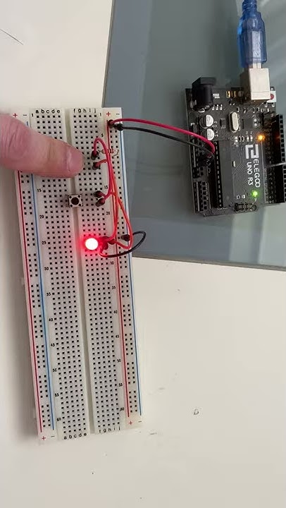 Two Pushbuttons and LED with Parallel Circuit - YouTube