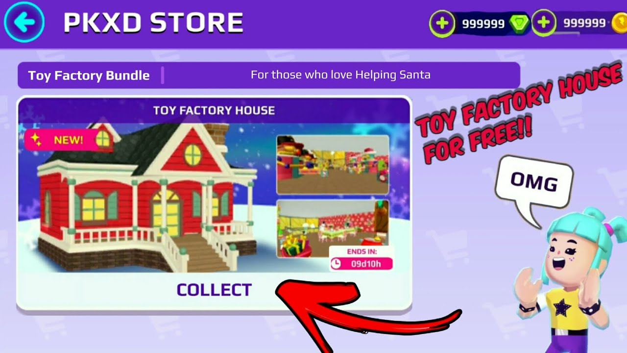 PKXD🎅TOY FACTORY HOUSE GET FOR FREE NOW!! +🌟Event Pass Giveaway Winner ...
