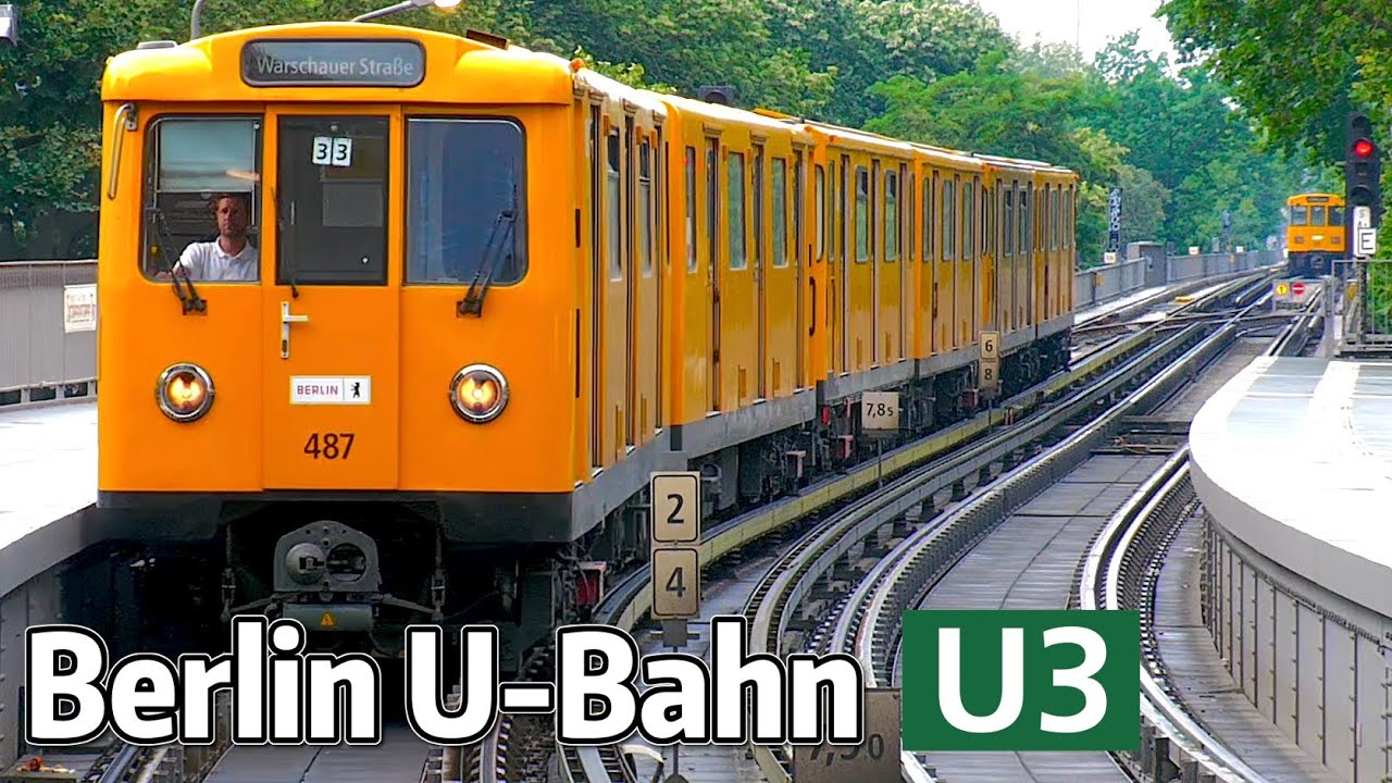⁴ᴷ⁶⁰ Exploring Berlin U-Bahn Line U3 - YouTube