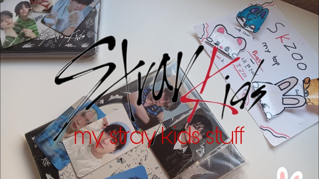 ¿cuantas cosas de stray kids tengo?/how many stray kids things do i have?/스트레이 키즈!!! - YouTube