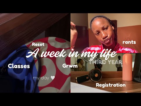 A week in my life as a student in a Nigerian university [Uni living ep. 01]
