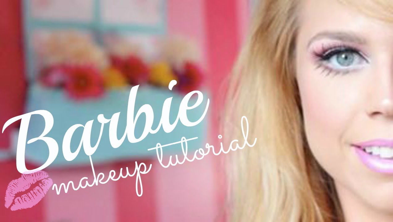 Barbie makeup tutorial - YouTube
