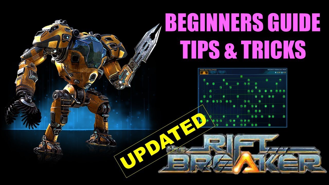 The Riftbreaker: Beginners Guide: Tips & Tricks: Survival Mode ...