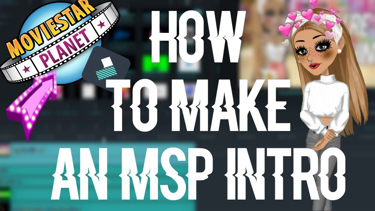 ♥MSP || How to make an intro || filmora♥ - YouTube