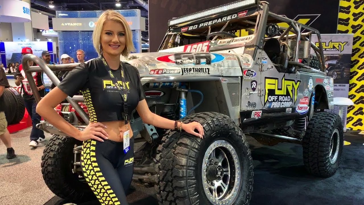 Sema Show Huge Wrangler JL Tanner Fox GTR and More!!! - YouTube