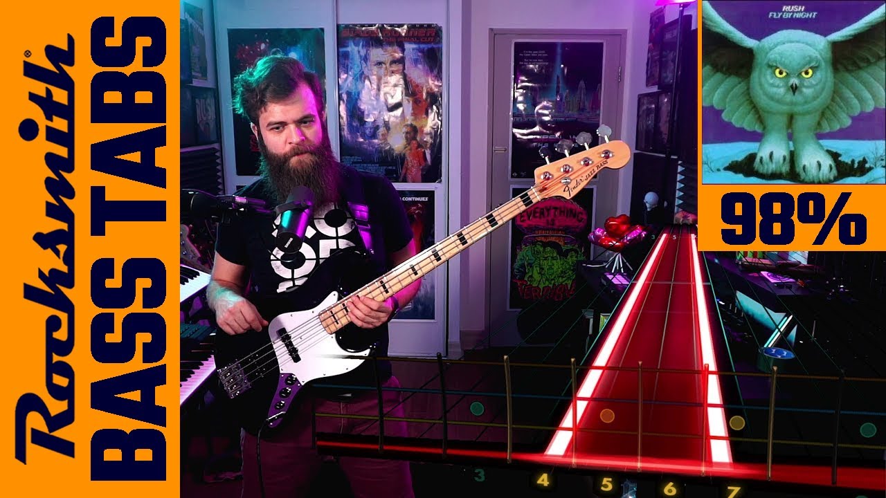 Rush - By-Tor and the Snow Dog | BASS Tabs & Cover (Rocksmith) - YouTube