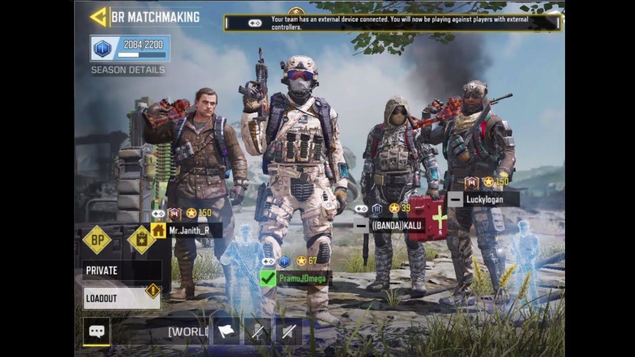 CALL OF DUTY MOBILE on PC With Gameloop Emulator. Enjoy !!!!! - YouTube