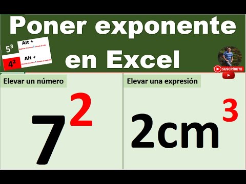 Descubre como Elevar Expresiones a Potencia en Excel como un Experto ...