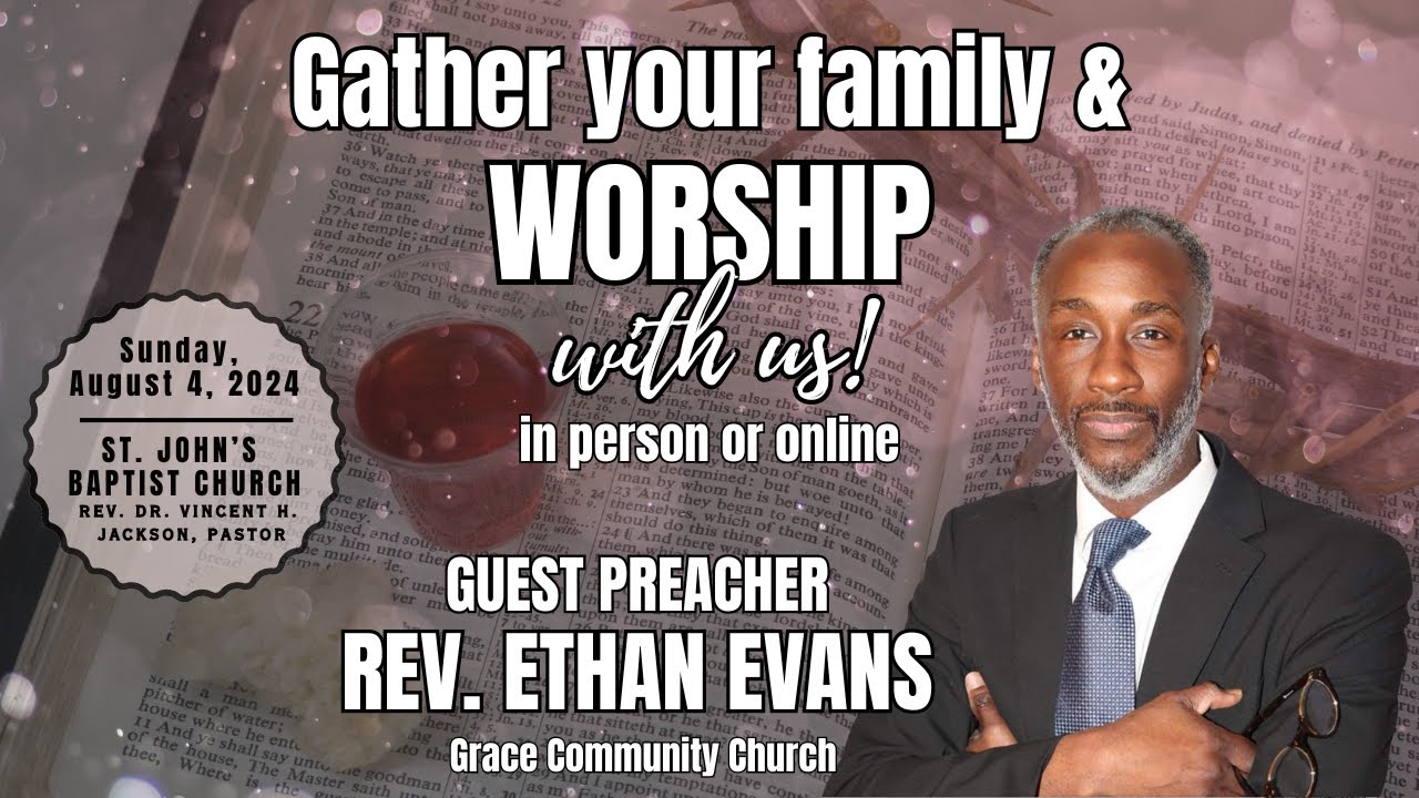 Holy Communion Sunday, Rev. Ethan Evans, Guest Preacher - YouTube