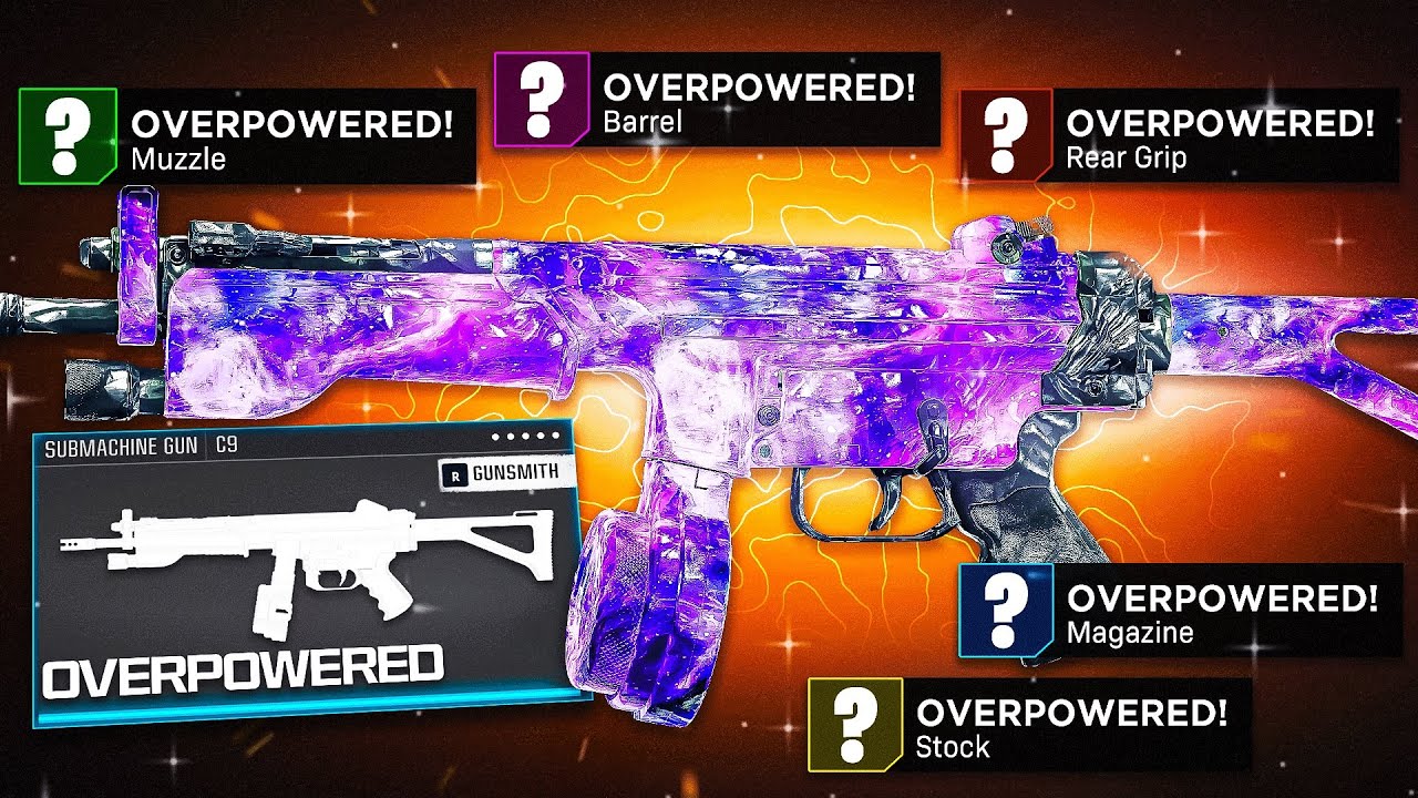 using the MOST UNDERRATED SMG in WARZONE! (Best C9 Class Setup) - YouTube