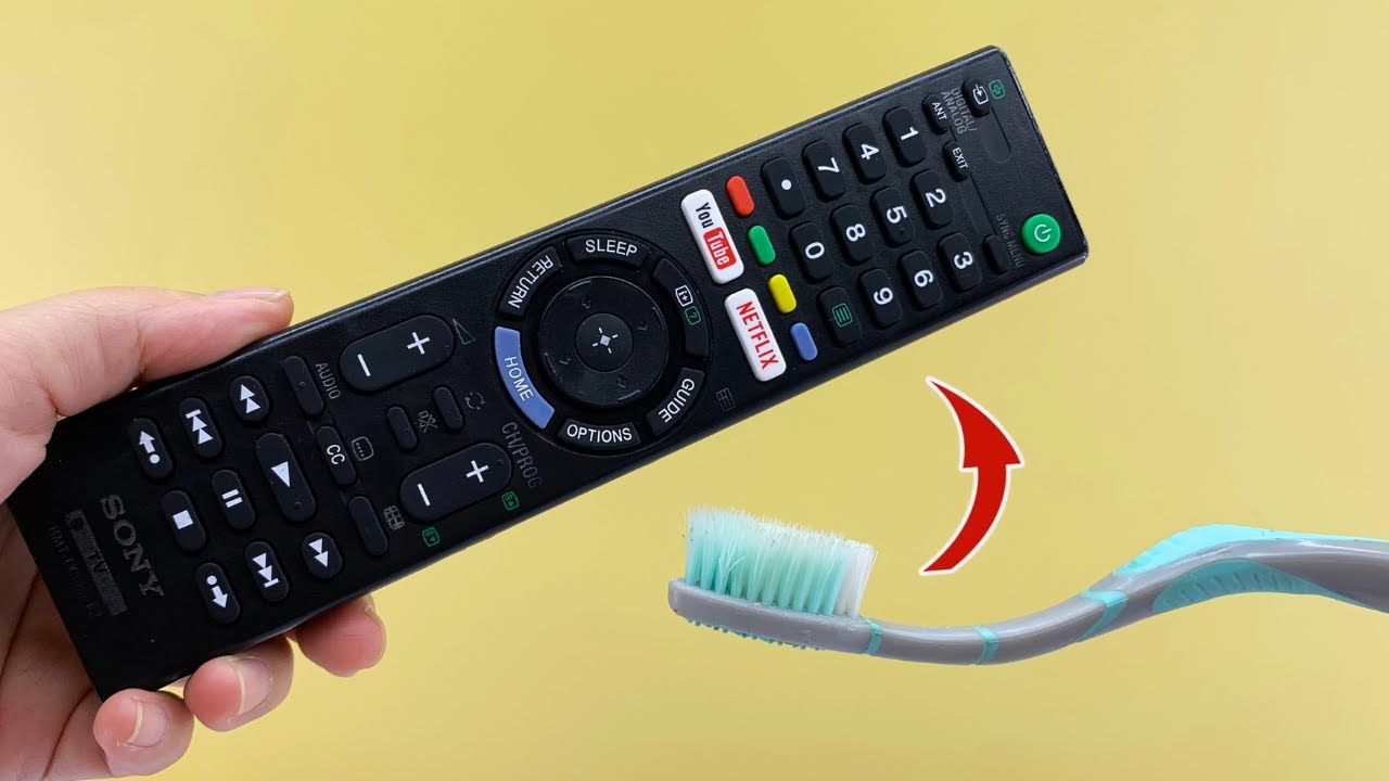 Easily Fix All Remote Controls in Your Home With Just a Toothbrush ...