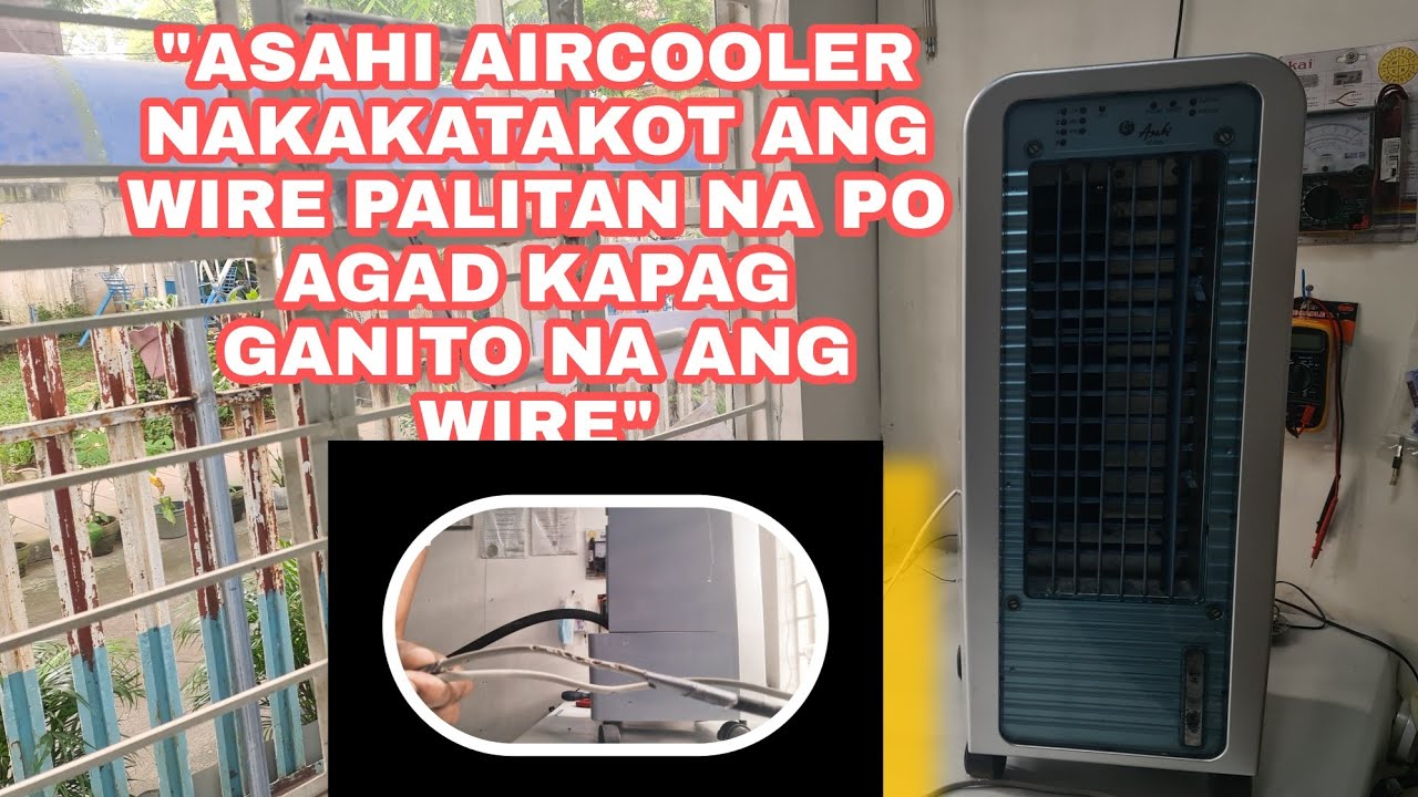 ASAHI AIR COOLER NO POWER#industrialelectronics - YouTube