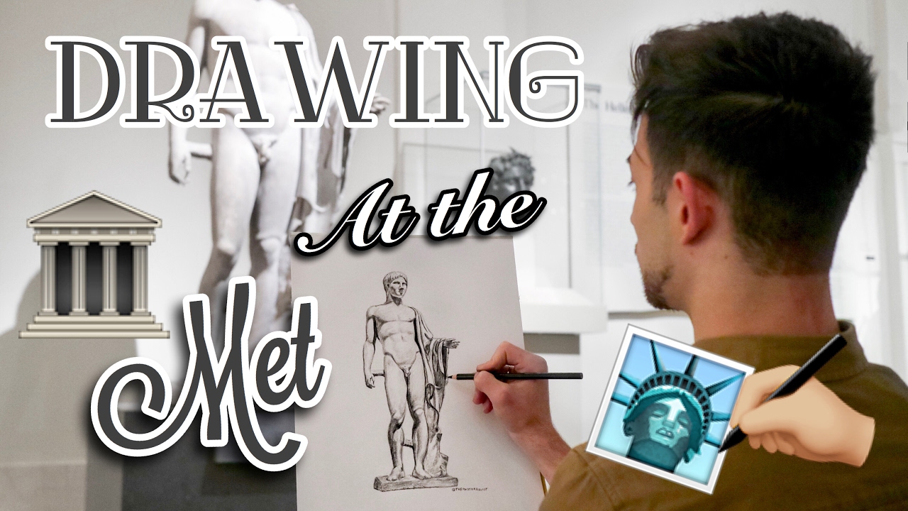 Drawing at the MET - YouTube