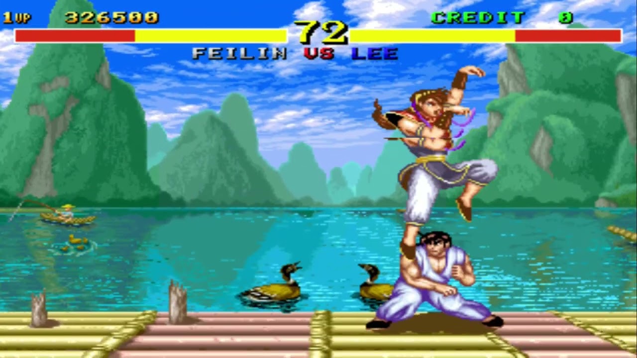 Fighter's History - Feilin - (ARCADE) - Level Hardest - 1 Credit ...