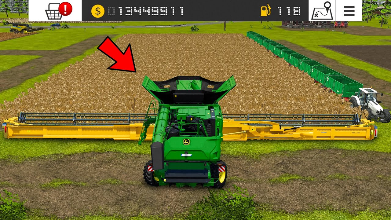New Holland Header Delivered & Attached In Fs16 | Fs16 Multiplayer ...
