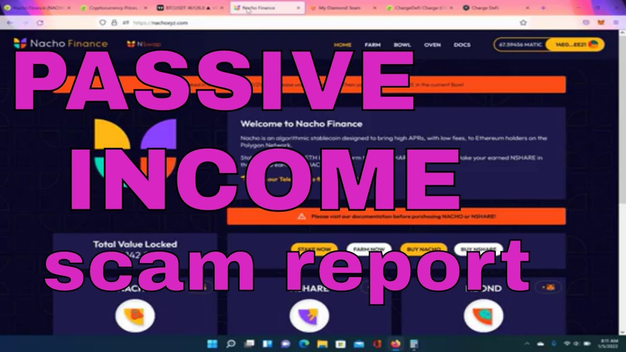 Passive income Daily Scam report - YouTube