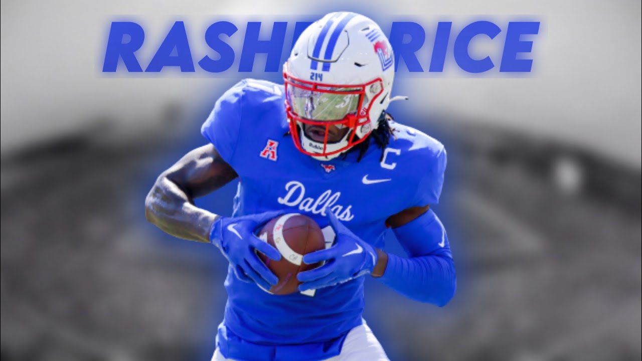 Rashee Rice SMU WR Highlights || Double R - YouTube